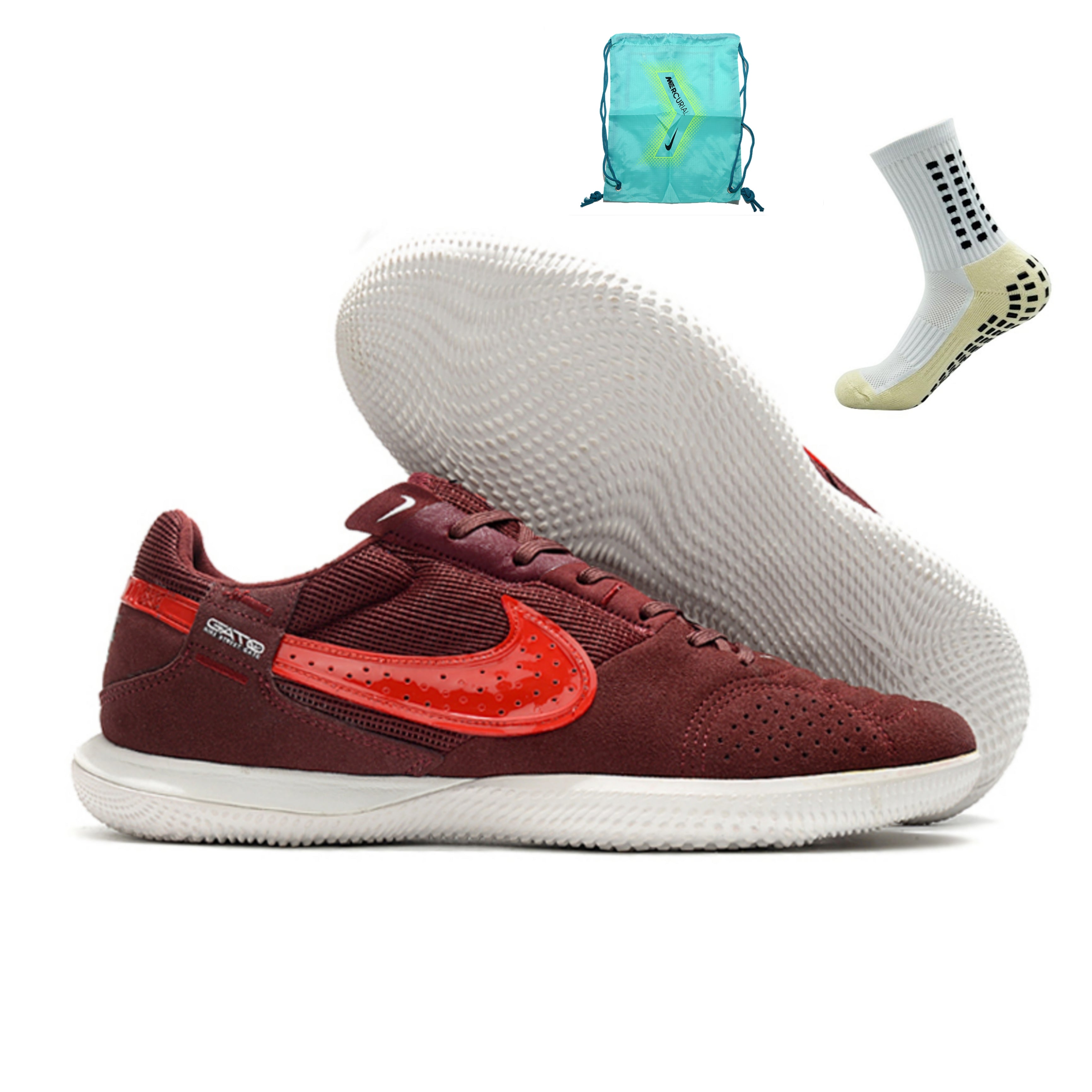 Nike Street Gato Futsal - Vermelho – Acstorechuteiras