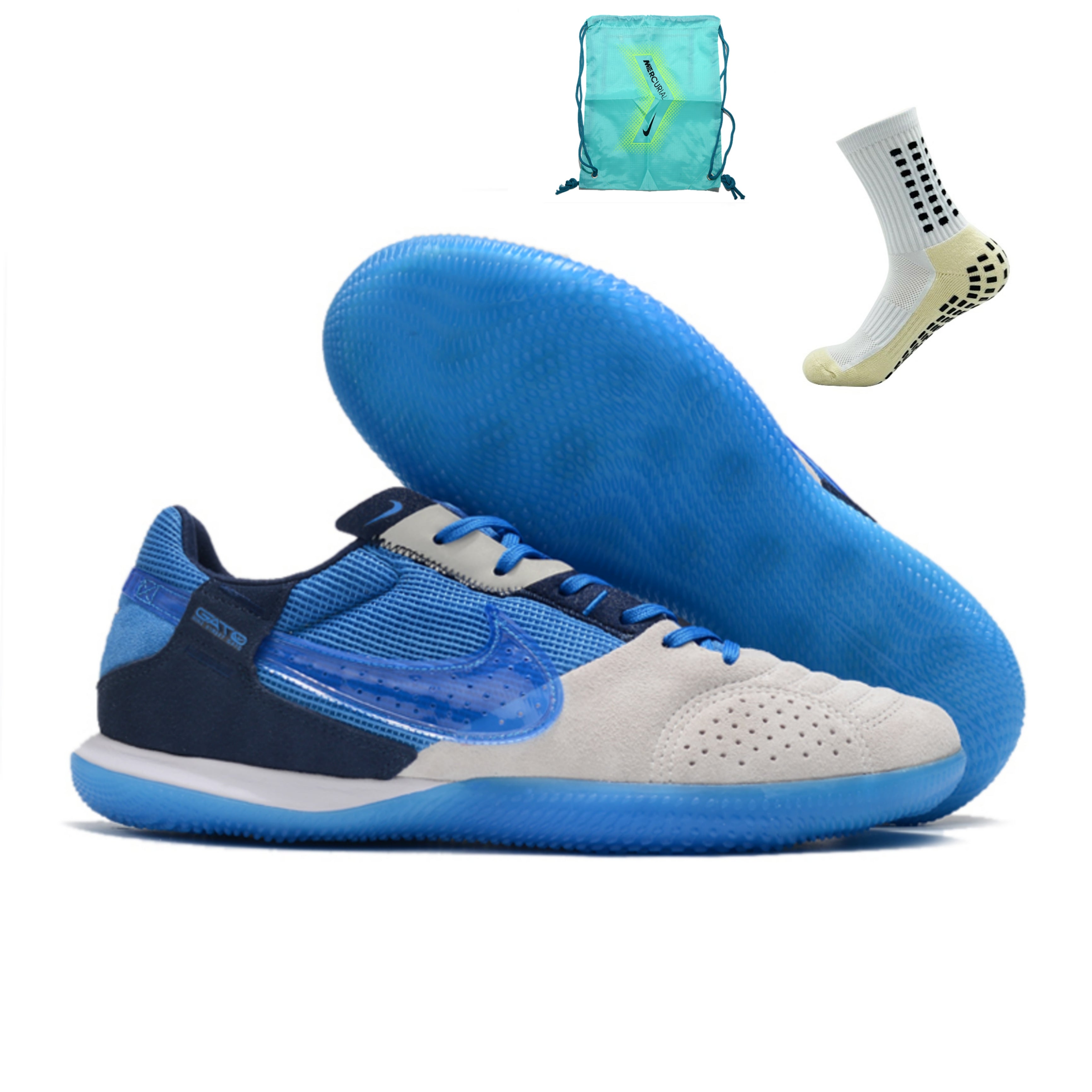 Nike Street Gato Futsal - Azul – Acstorechuteiras