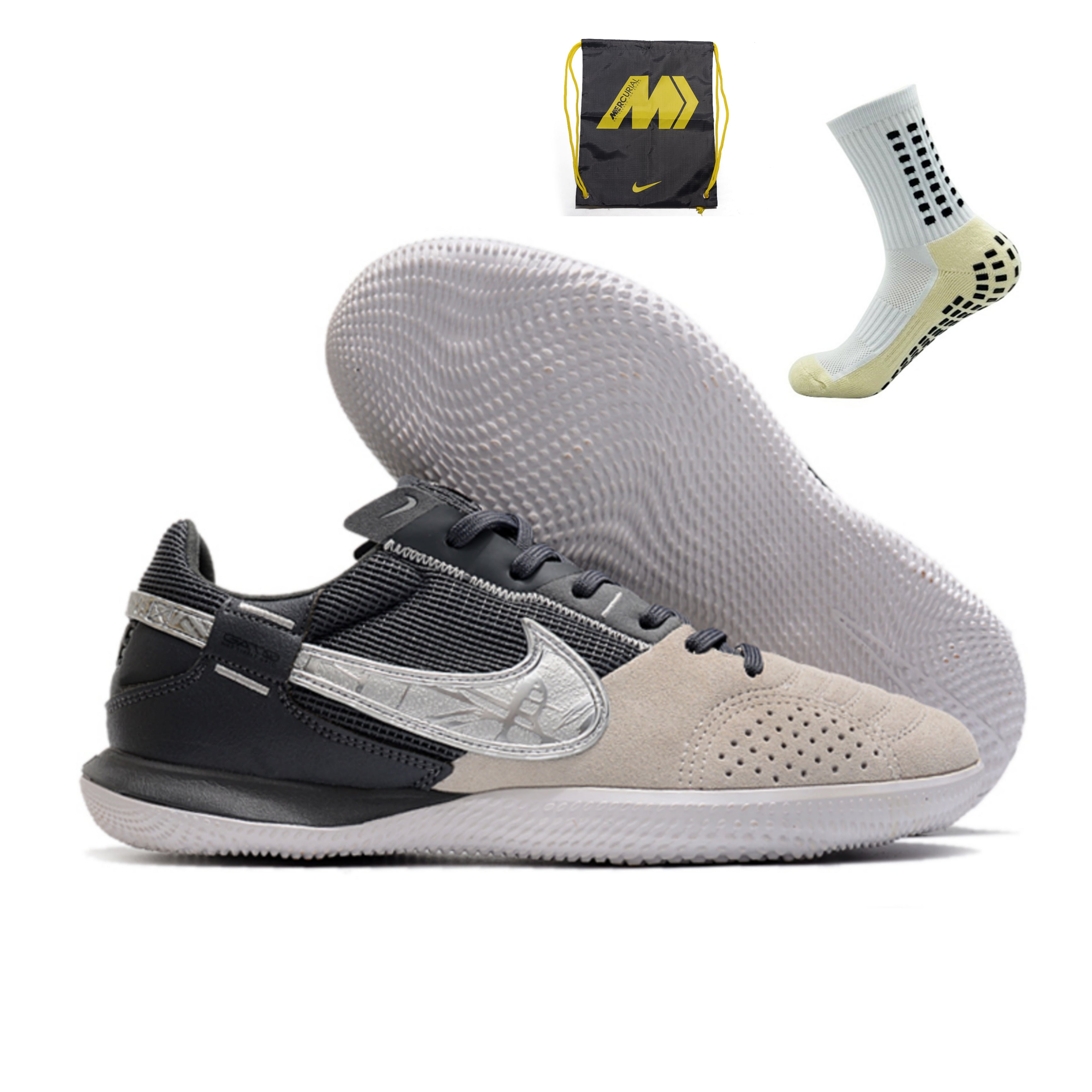 Nike Street Gato Futsal - Preto Cinza – Acstorechuteiras